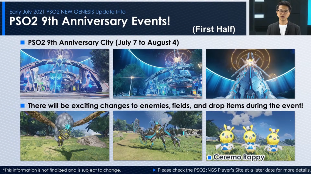 Récapitulatif Du Stream Pso2 Ngs Headline Du 29 Juin 2021 Pso2fr