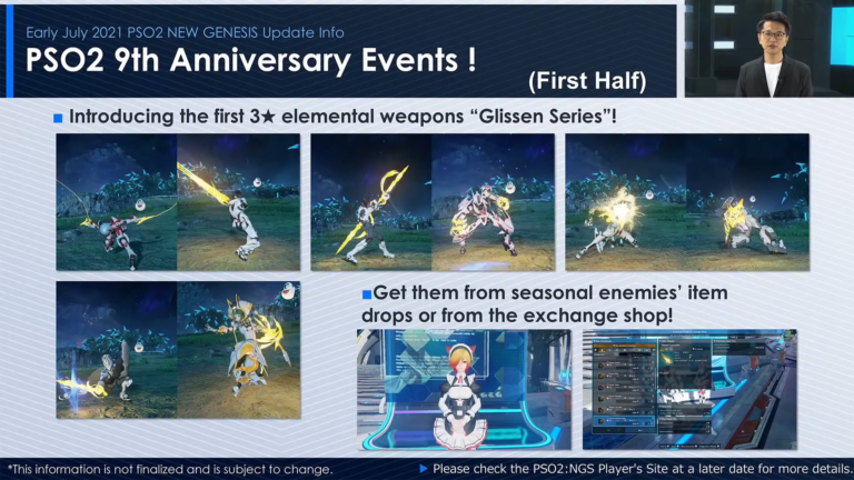 Récapitulatif du stream PSO2: NGS Headline du 29 juin 2021 – PSO2FR