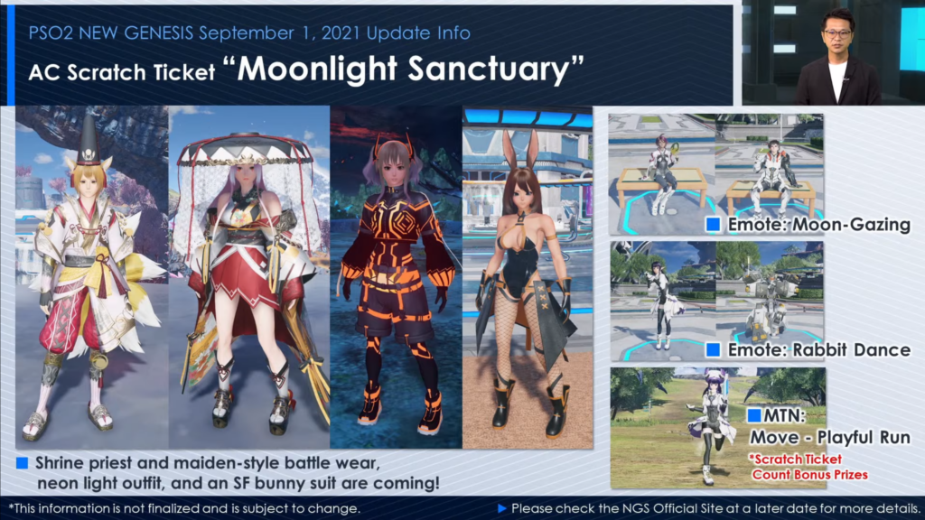 Récapitulatif Du Stream Pso2 Ngs Headline 3 Du 24 Août 2021 Pso2fr